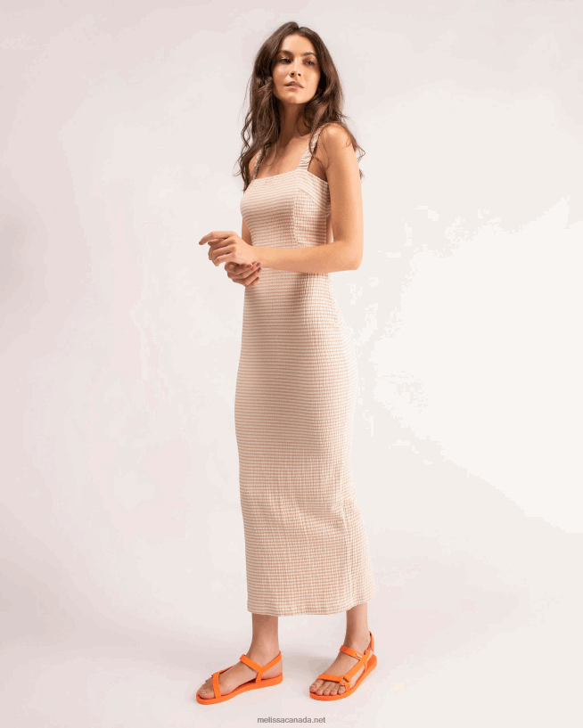 Melissa Sun Downtown SandalOrange RH40L876 [RH40L876] : Melissa Sandals ...